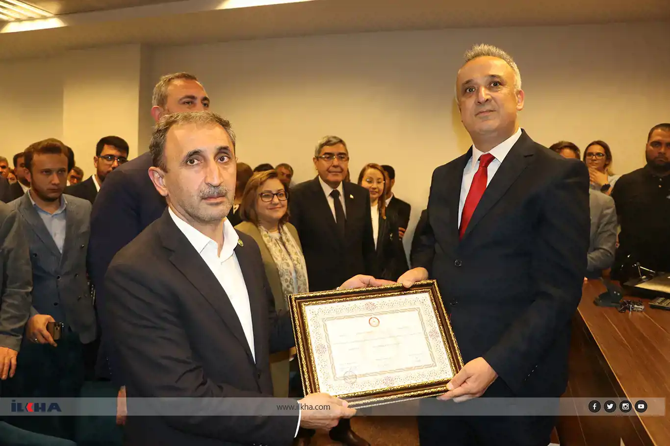 Şehzade Demir receives election certificate and expresses commitment to ...