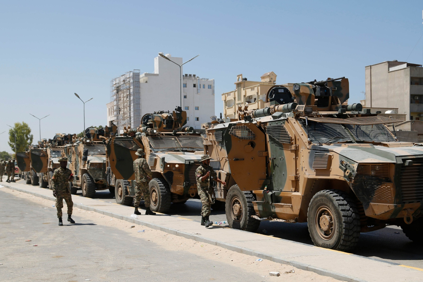 Libya launches security operation after deadly fighting near facilities ...
